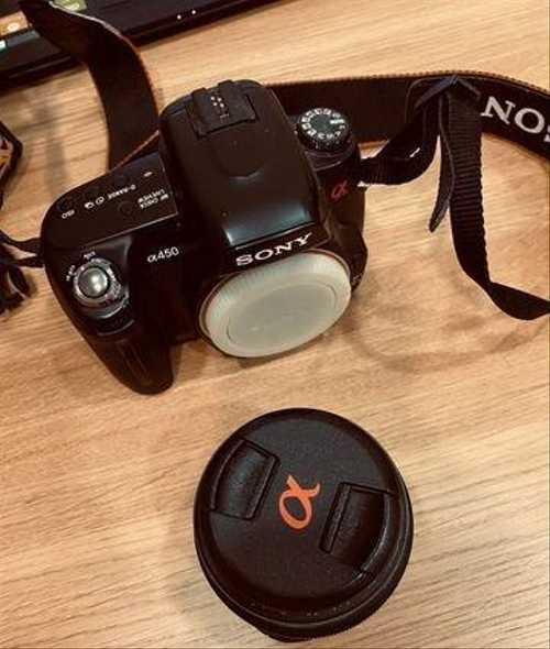 Зеркальный фотоаппарат Sony A 450