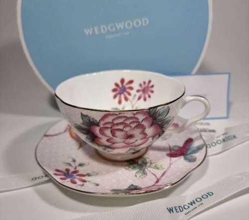 Чайная пара wedgwood чашка и блюдце