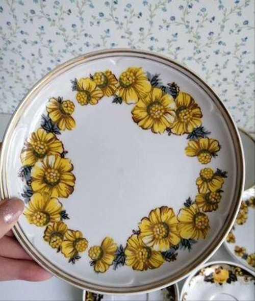 Блюдца фарфор СССР, RPR Рига