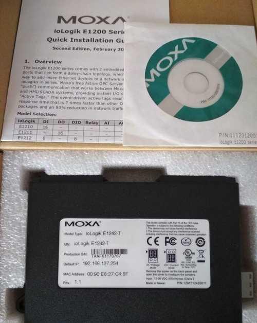 Moxa ioLogik E1242-T