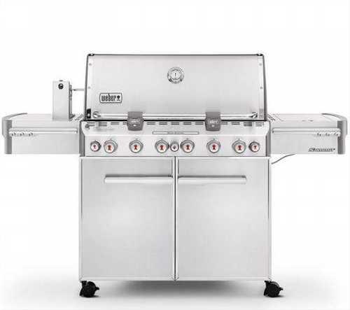 Газовый гриль weber Summit S-670 Нерж. сталь