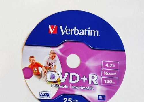 DVD+R, белые 19 штук в наличии