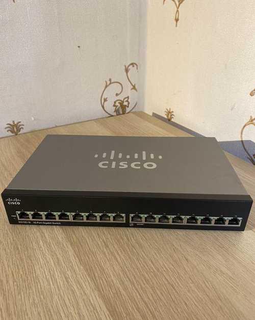 Коммутатор Cisco SG100-16