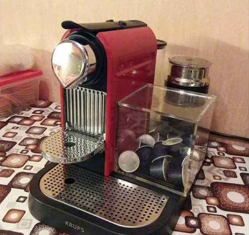 Капсульная кофеварка krups Nespresso CitizMilk XN7