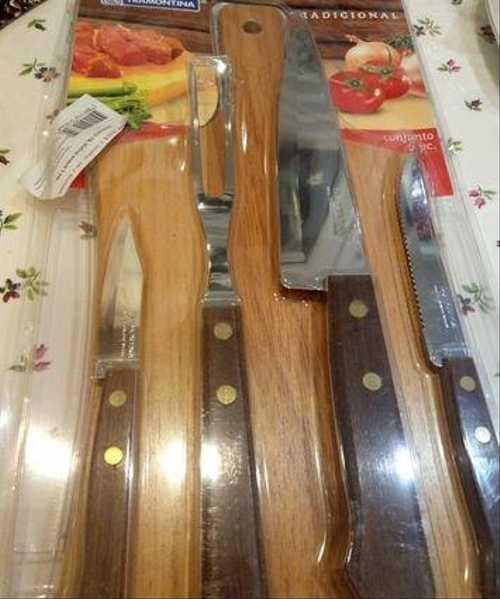 Набор ножей для барбекю Tramontina новый