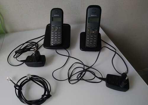 Радиотелефон Siemens AS280 (2 штуки)