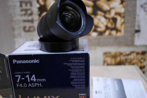 Panasonic Lumix G Vario 7-14mm f4.0 asph супершик