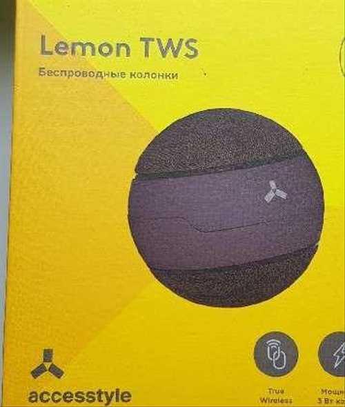 Беспроводные колонки Lemon TWS