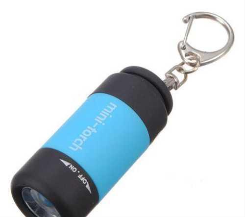 Фонарик брелок, заряжается от USB