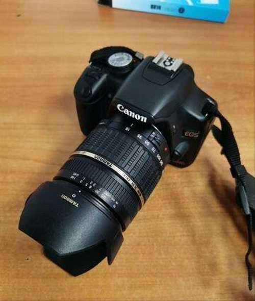 Зеркальный фотоаппарат canon d500 boody с объектив
