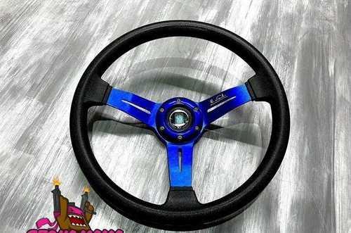 Спортивный руль Nardi Competition PVC синий