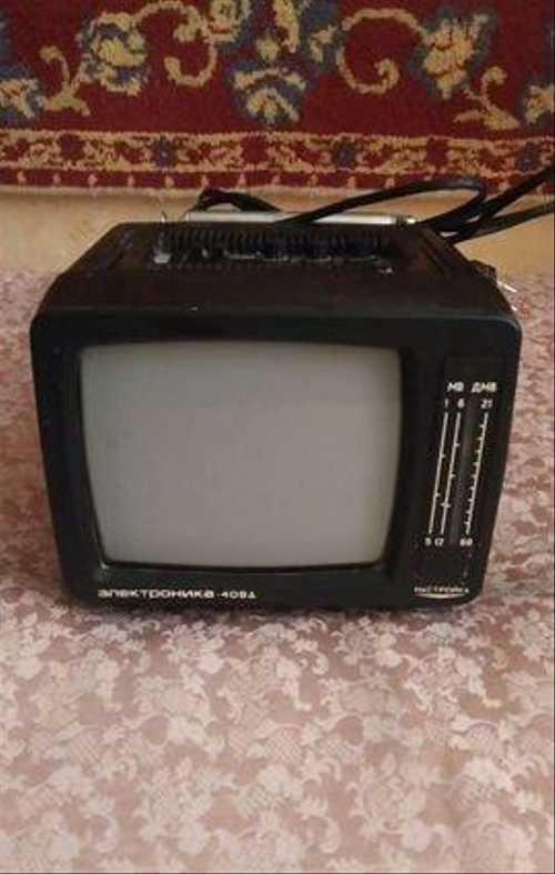 Телевизор электроника 409д СССР
