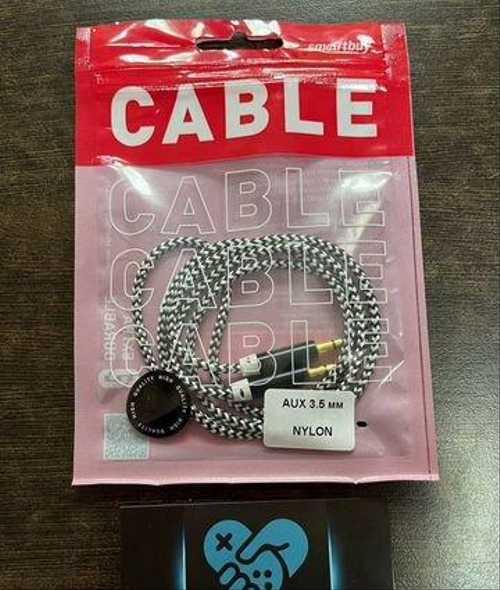 AUX Cable 3,5мм Smartbuy кабель jack для аукс 1м