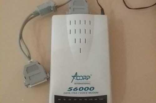 Модем Acorp 56000