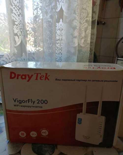 Draytek vigorfly 200 прошивка для 4g модема