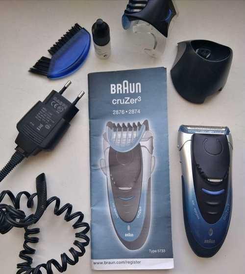 Бритва электрическая Braun CruZer3 2876