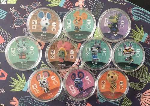 Жетоны amiibo Animal Crossing