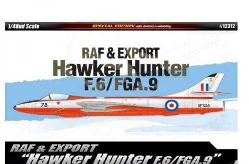 1:48 Сборная модель Самолет RAF & Export Hawker