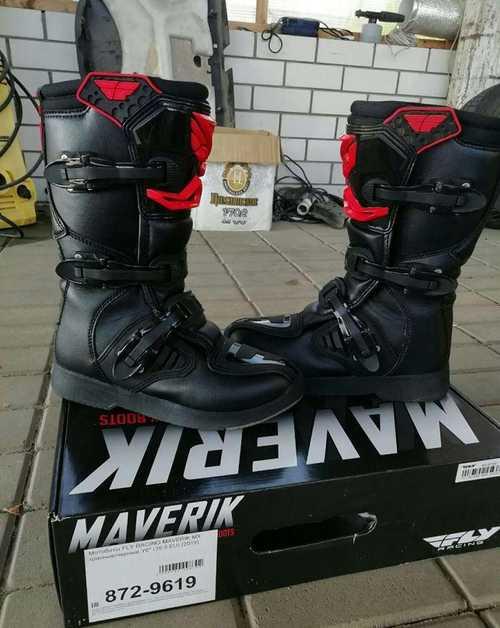 Мотоботы детские fly racing maverik mx y6