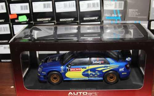 Subaru impreza WRC #1 Japan 2004 AutoArt 1/18