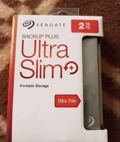 Внешний hdd Seagate Backup Plus Ultra Slim 2 тб