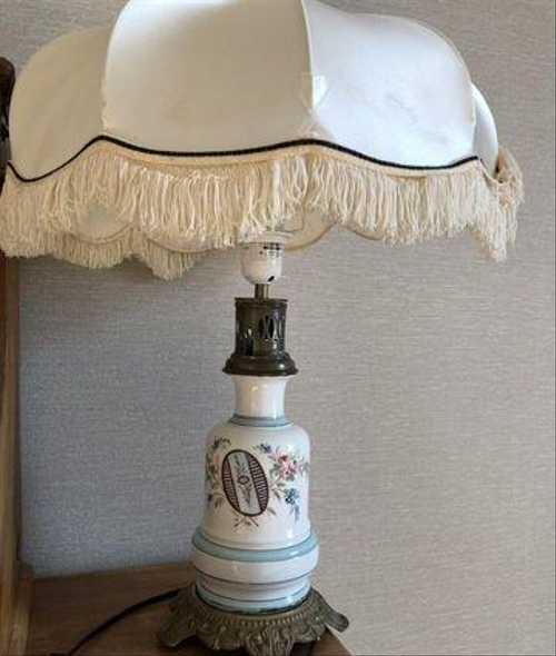 Лампа настольная антикварная Германия