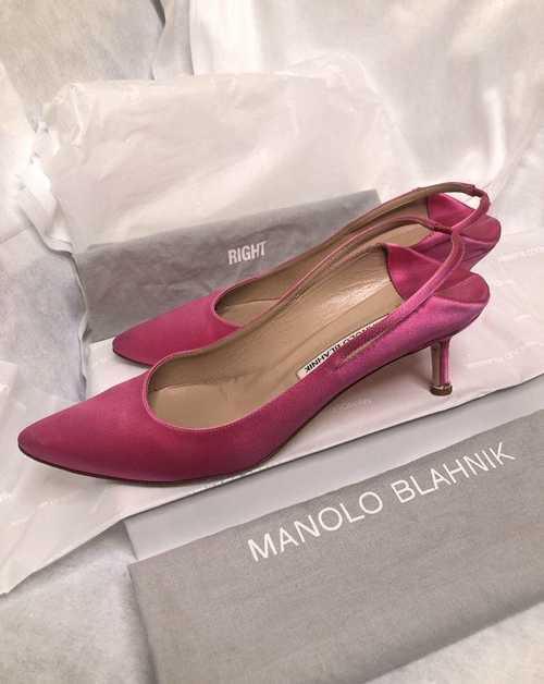 Туфли-лодочки Manolo Blahnik x Vetements