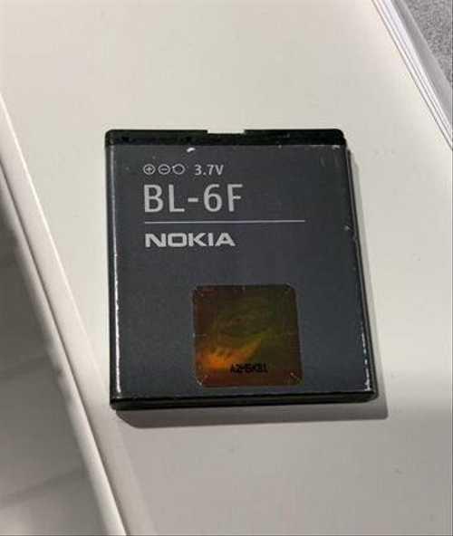 Аккумулятор BL-6F Nokia оригинал