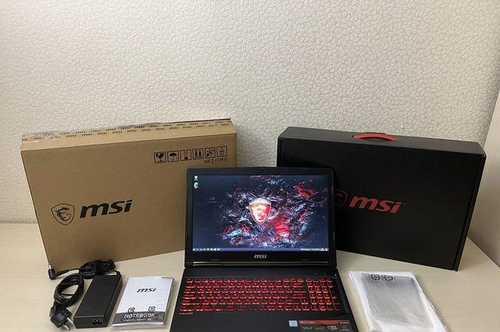 MSI GL63 8RC- i5 8300H/GTX1050/full HD