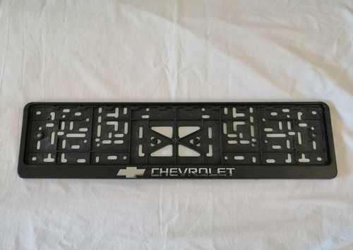 Рамка номерного знака chevrolet