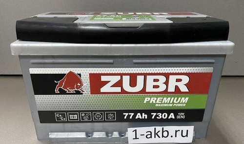 Аккумулятор 77 ач zubr Premium 77 Ah