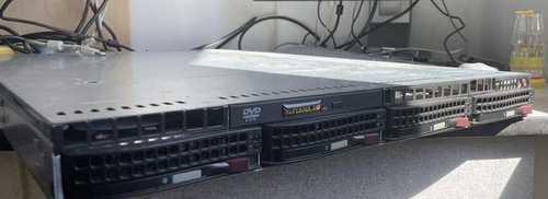 Сервер Supermicro 2xX5650/32/4x146+Adaptec 6405