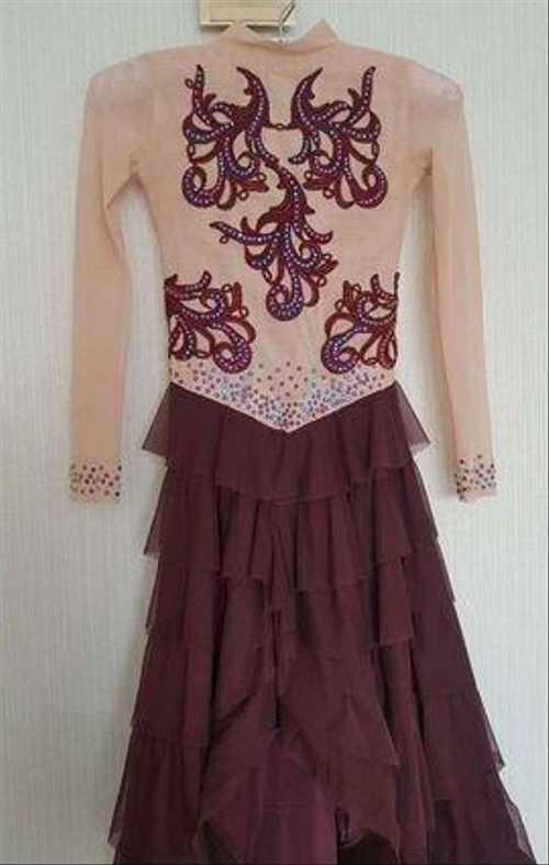Платье для бальных танцев 140-150 см