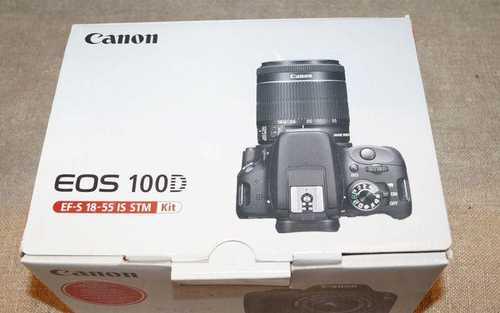 Canon EOS 100D 18-55 STM 6300 кадров Доставка