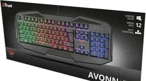 Новая клавиатура Trust GXT 830-RW Avonn