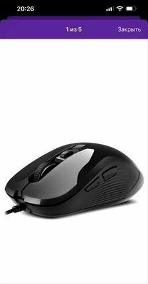 Sven Мышь компьютерная Проводная мышь RX-520S