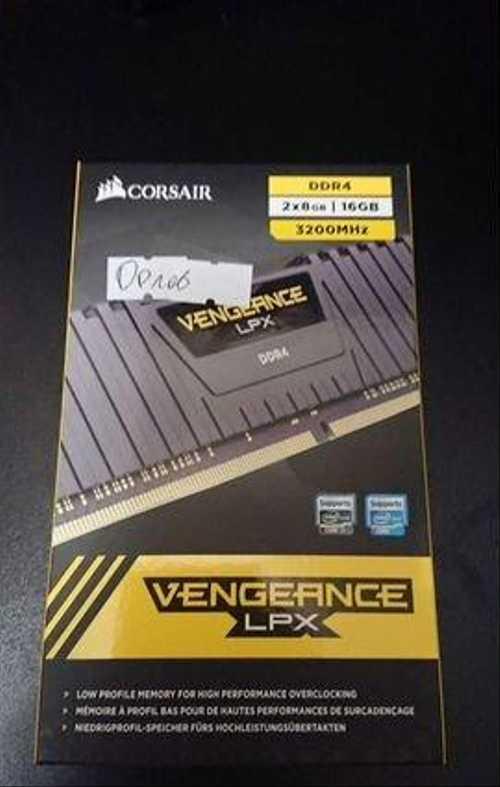 Corsair Vengeance LPX DDR4 dimm 3200MHz PC4-25600