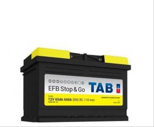 Аккумулятор TAB EFB 65Ah 650A