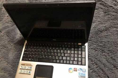 Продам ноутбук MSI CX600