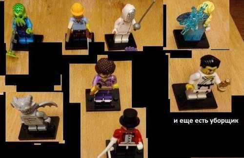 Lego Коллекционные Минифигурки оригинал