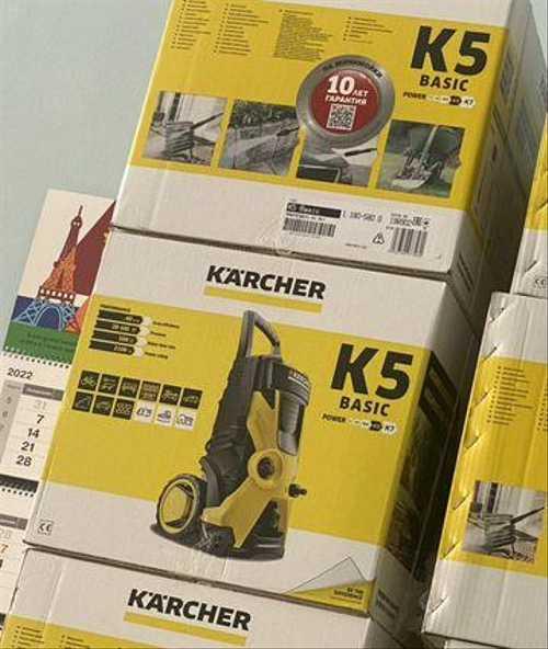 Мойка высокого давления Karcher K5 Basic, 145 бар