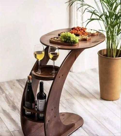 Придиванный столик в стиле лофт