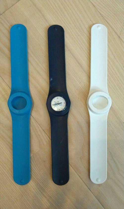 Часы Зенит со сменными слэп- браслетами