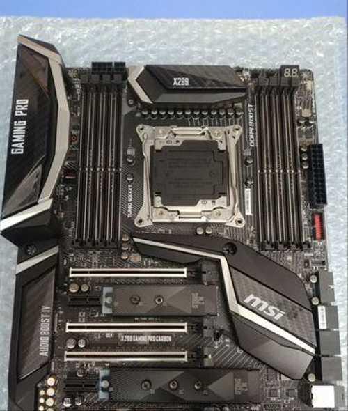 Материнская плата MSI X299 gaming PRO carbon