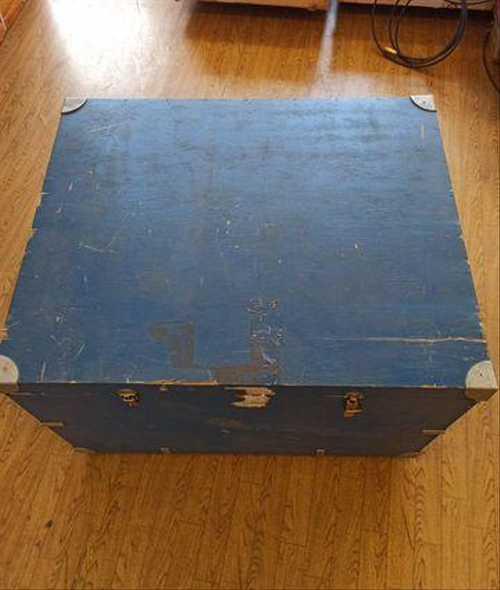 Ящик-сундук из под оборудования