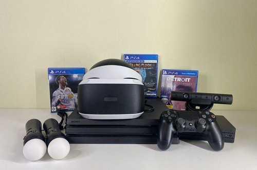 Мега набор Sony PlayStation 4 Pro 1TB VR