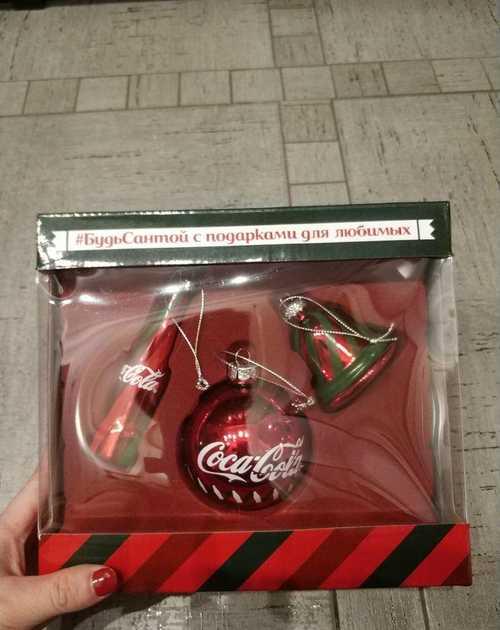 Елочные игрушки Coca Cola