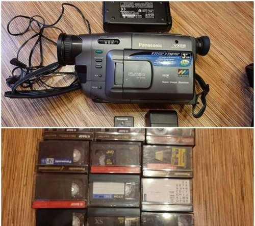 Видеокамера и кассеты