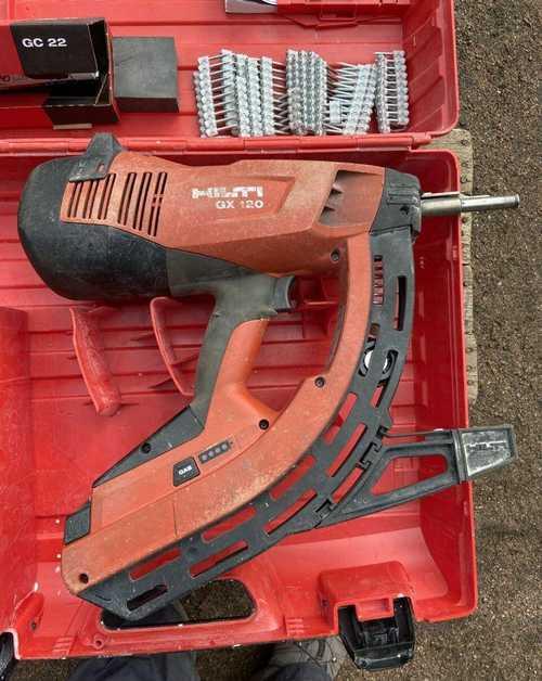 Hilti GX120 пистолет газовый монтажный