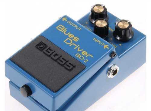 Гитарная педаль boss blues driver bd-2